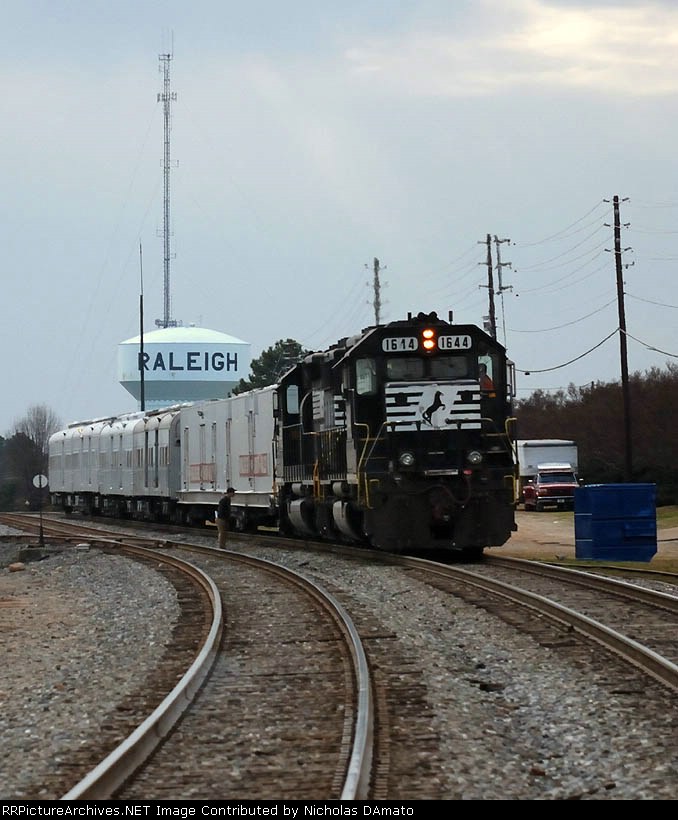 Circus Train Arriving